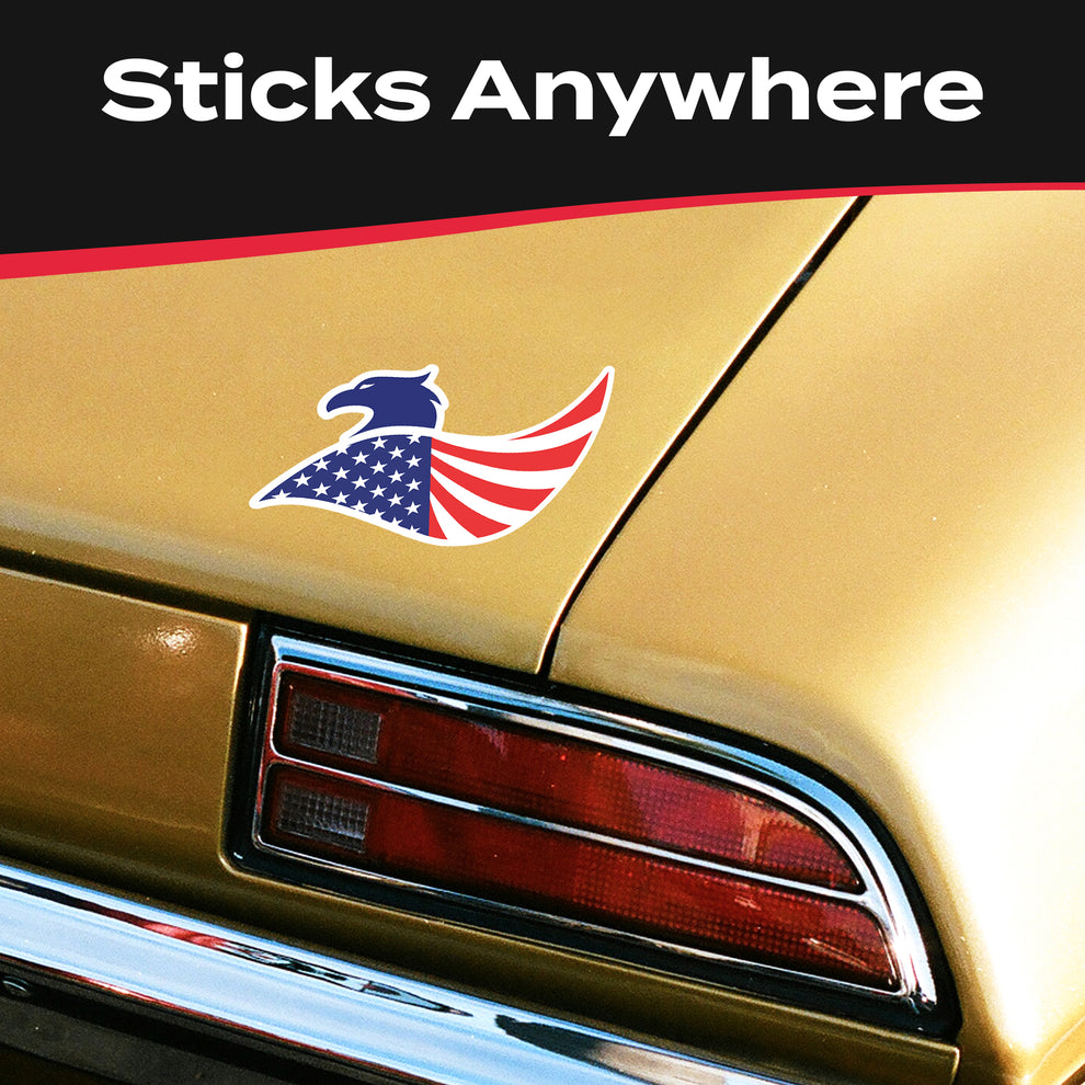 American Eagle Flag Decal - Regal Eagle – Stickios